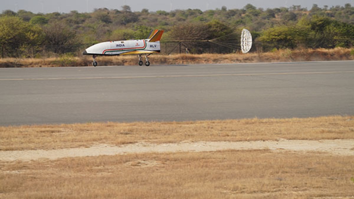 ISRO Successfully Conducts Reusable Launch Vehicle's Test Landing In ... ISRO Successfully Conducts Reusable Launch Vehicle's Test Landing In ...